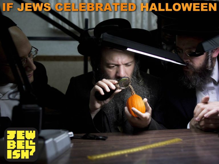 If Jews celebrated Halloween - Frum Satire